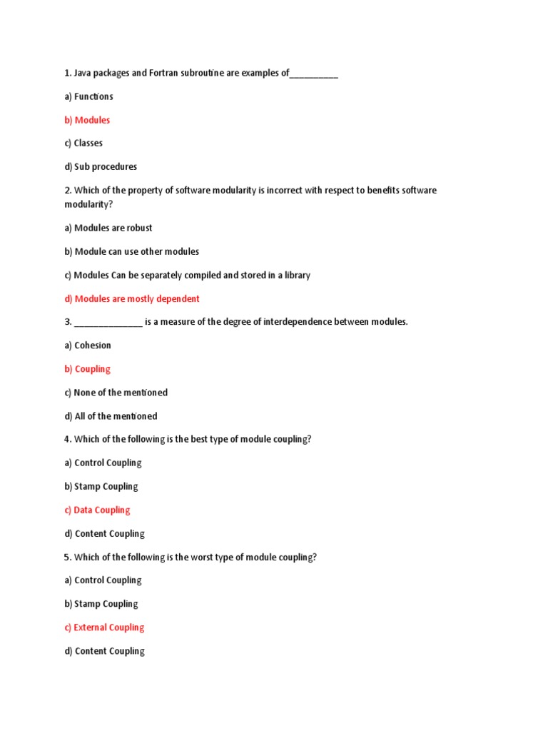 Modularity, Cohesion | PDF | Modular Programming | Systems Engineering