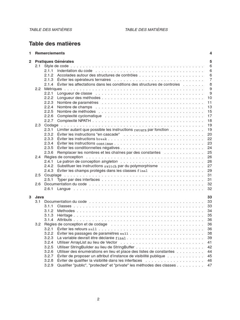 2 Bonnes Pratiques PDF | PDF | Java (Langage de programmation) | Interface (Informatique)