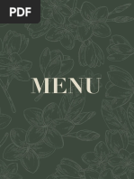 Vinta - Menu | PDF | Sauce | Drink