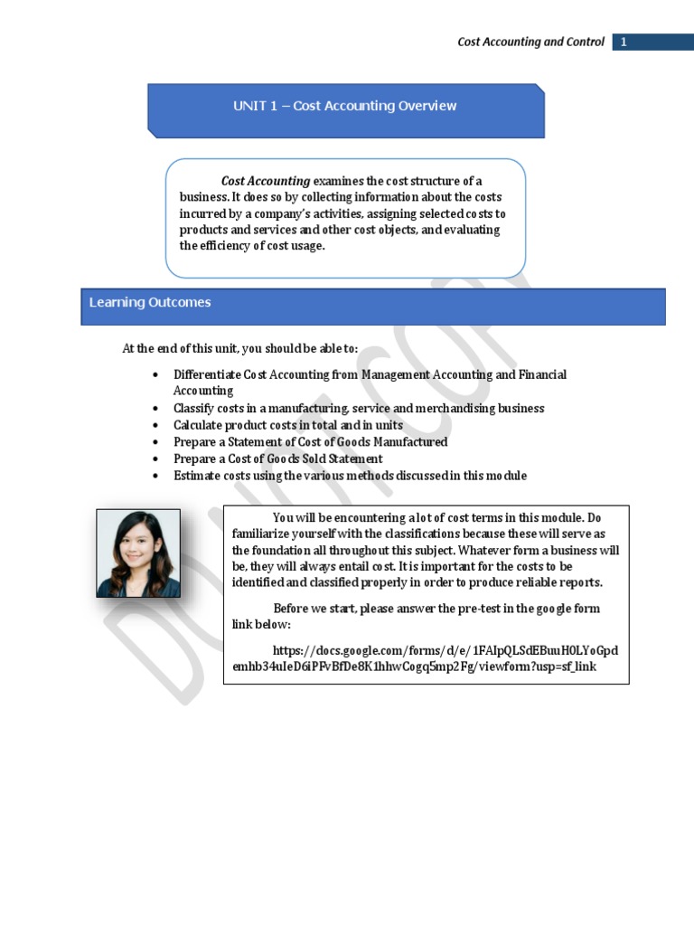 Cost Accounting PDF | PDF | Cost | Inventory