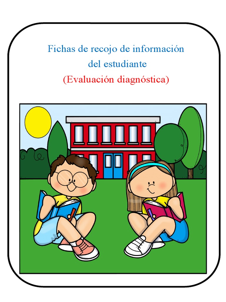 Fichas de Recojo de Información (Evaluación Diagnóstica) | PDF ...