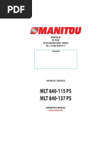 Manitou Fault Codes List | PDF