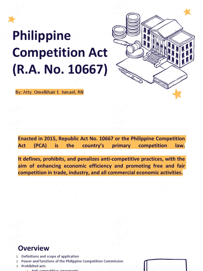 Philippine-Competition-Act | PDF | Mergers And Acquisitions | Market ...