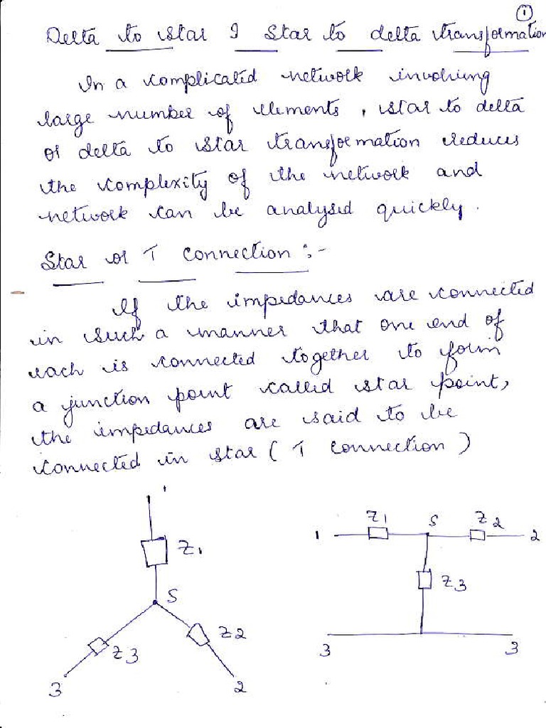 NT-MODULE1-PART5-Star Delta Transformation Derivation | PDF
