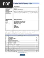 Risk Assessment For Log Cabin | PDF | Hazards | Risk