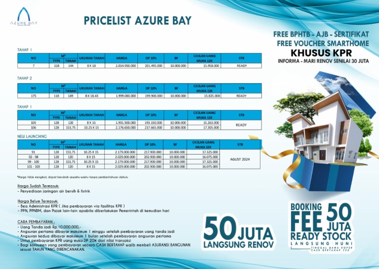 !update Price List Azure Bay - 07 Februari | PDF