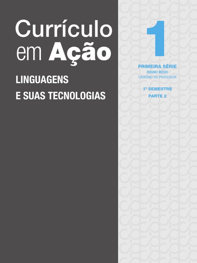 Currículo: Linguagens E Suas Tecnologias | PDF | Aprendizado | Pedagogia