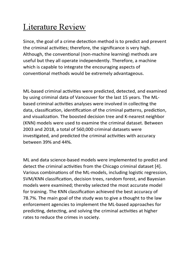 Literature Review Pdf