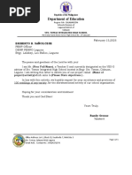 Sample Letter of Intent To LGU | PDF