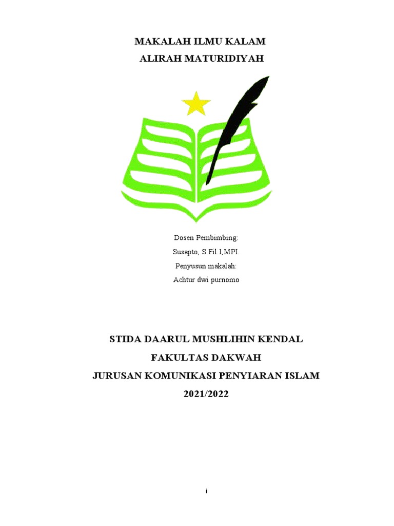 Sejarah dan Pemikiran Aliran Maturidiyah | PDF | Agama & Spiritualitas ...