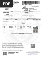 Shipper Declaration Letter For Live Animals$pdf | PDF