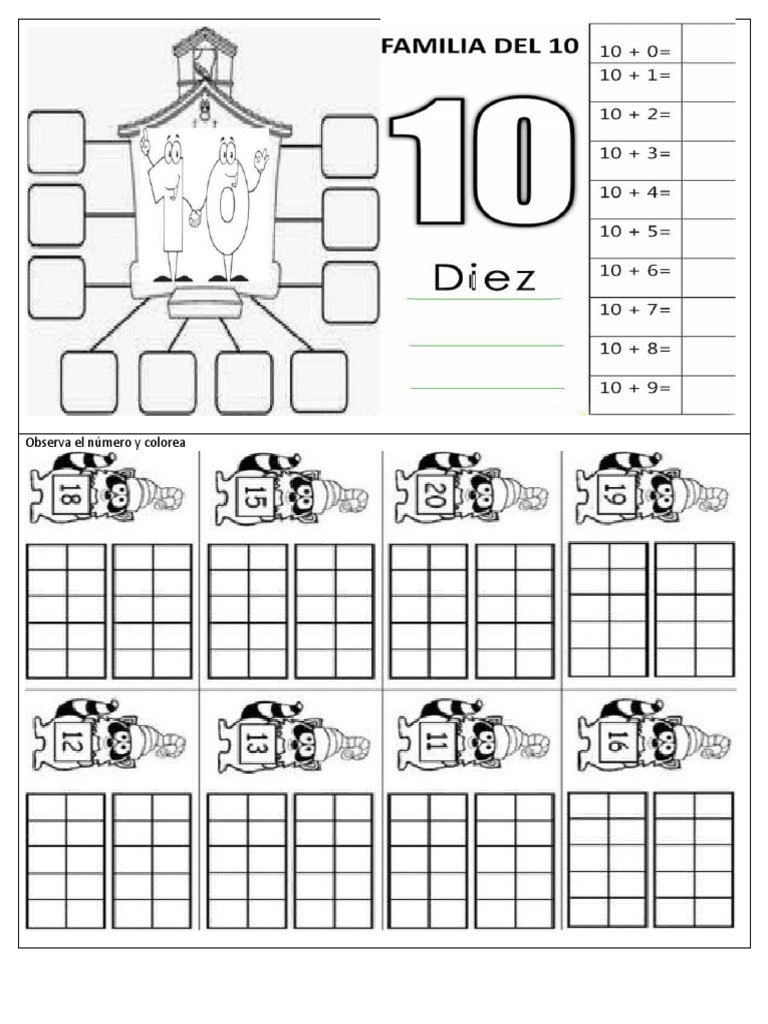Familia Del 10 | PDF