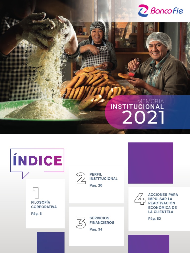 BANCO FIE MEMORIA 2021.pdf | PDF | Estudios de género | Igualdad de género