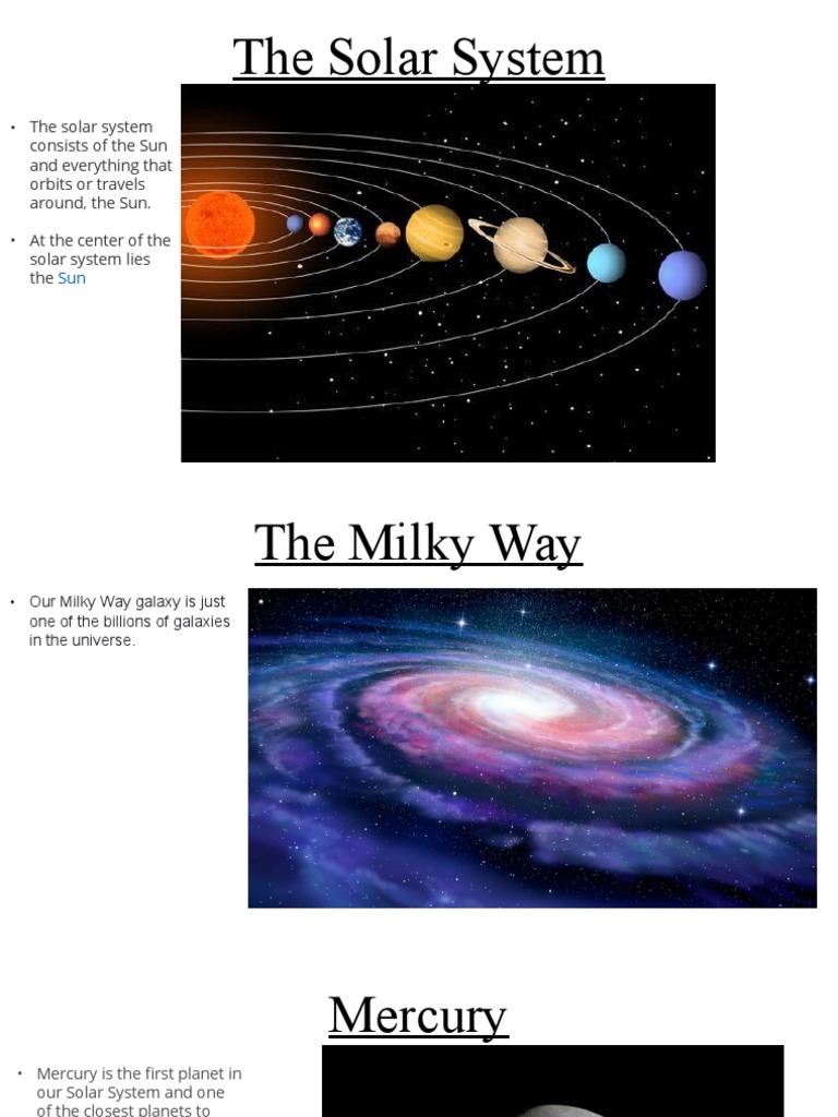 The Solar System | PDF | Planets | Solar System