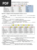 Ejercicios VI Ejercicios Con El Verbo DOLER | PDF