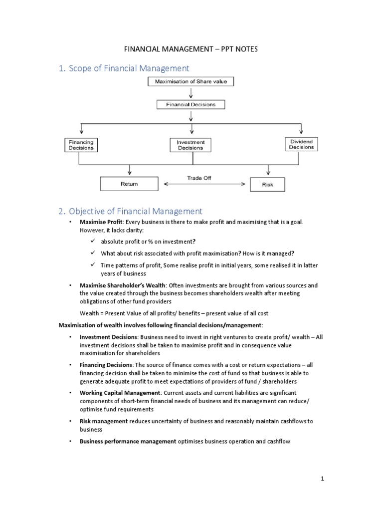 Financial Management Overview and Case Study | PDF | Cost Of Capital ...