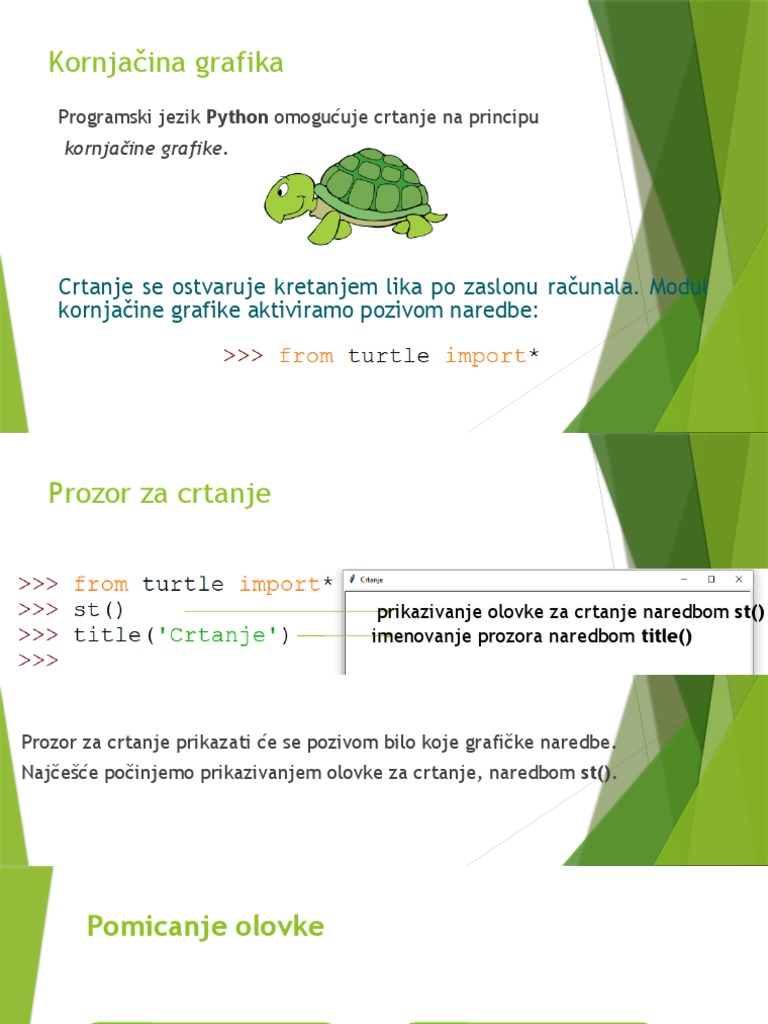 Uvod U Kornjacu 7.razred | PDF