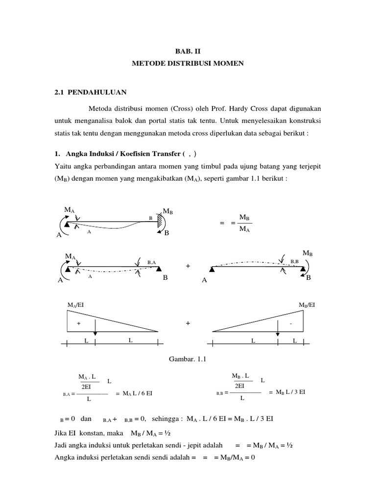 BHN Ajar Metode Cross PDF | PDF