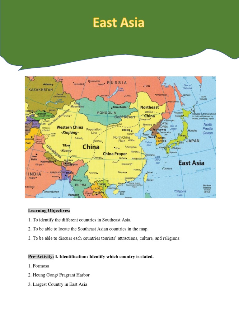 Module - 2 Part 2 East Asia PDF | PDF | Taiwan | Mongolia