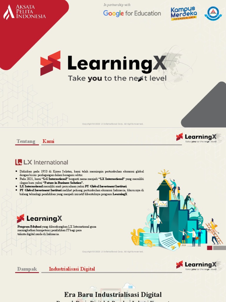Catalogue of LearningX For AKSATA | PDF
