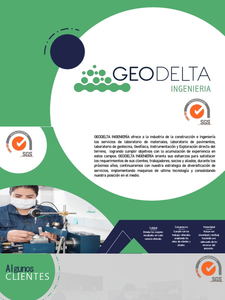 Brochure GEODELTA - V3 | PDF | Ciencias fisicas | Science