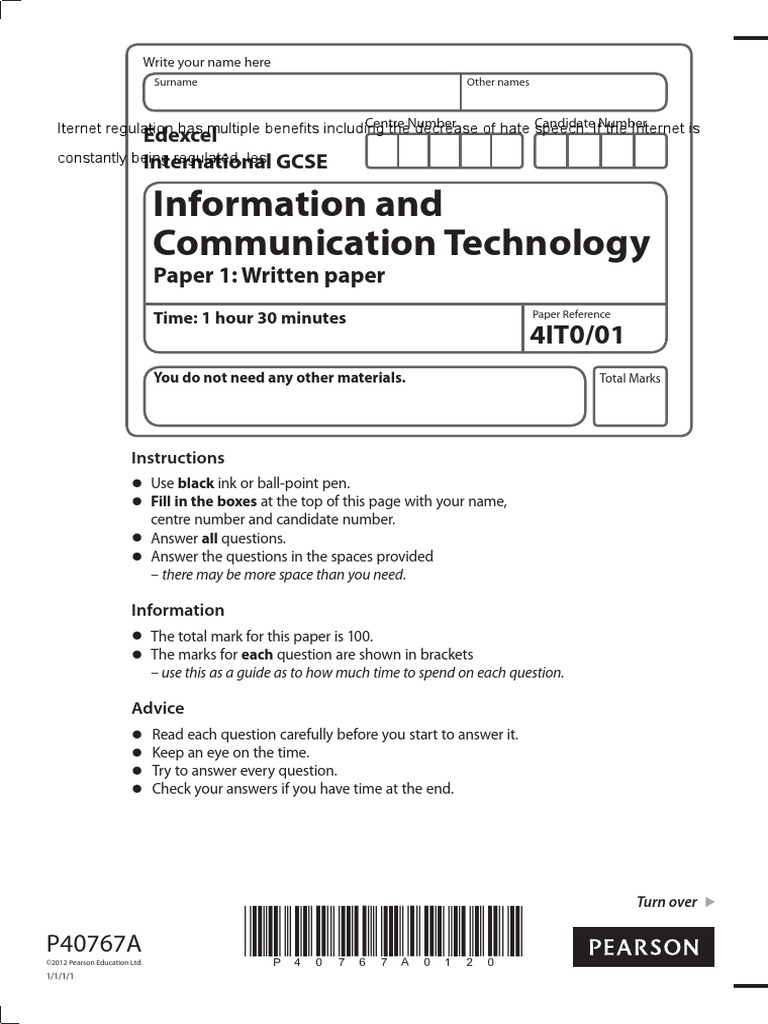 Mock-2 P1 QP | PDF | Internet | Input/Output