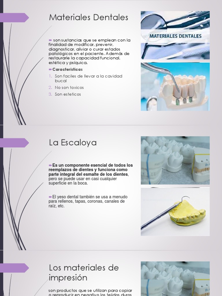 Materiales Dentales | PDF