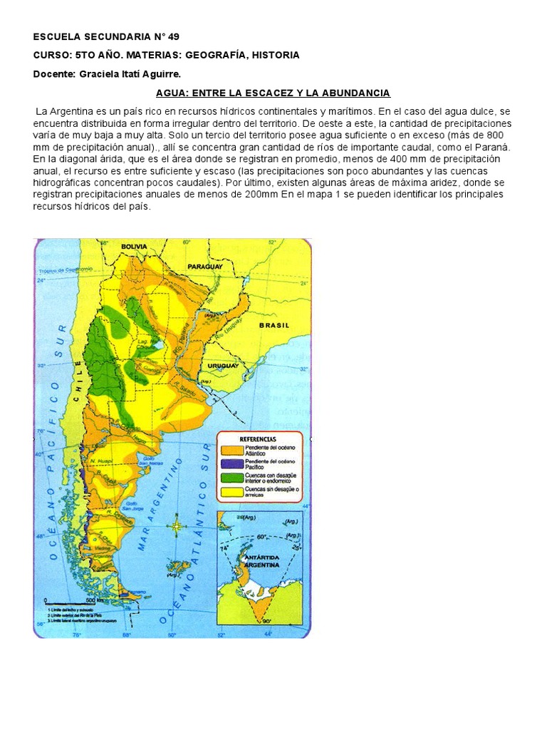 GEO 5TO TP 10 Geo Historia | PDF | Río | glaciar