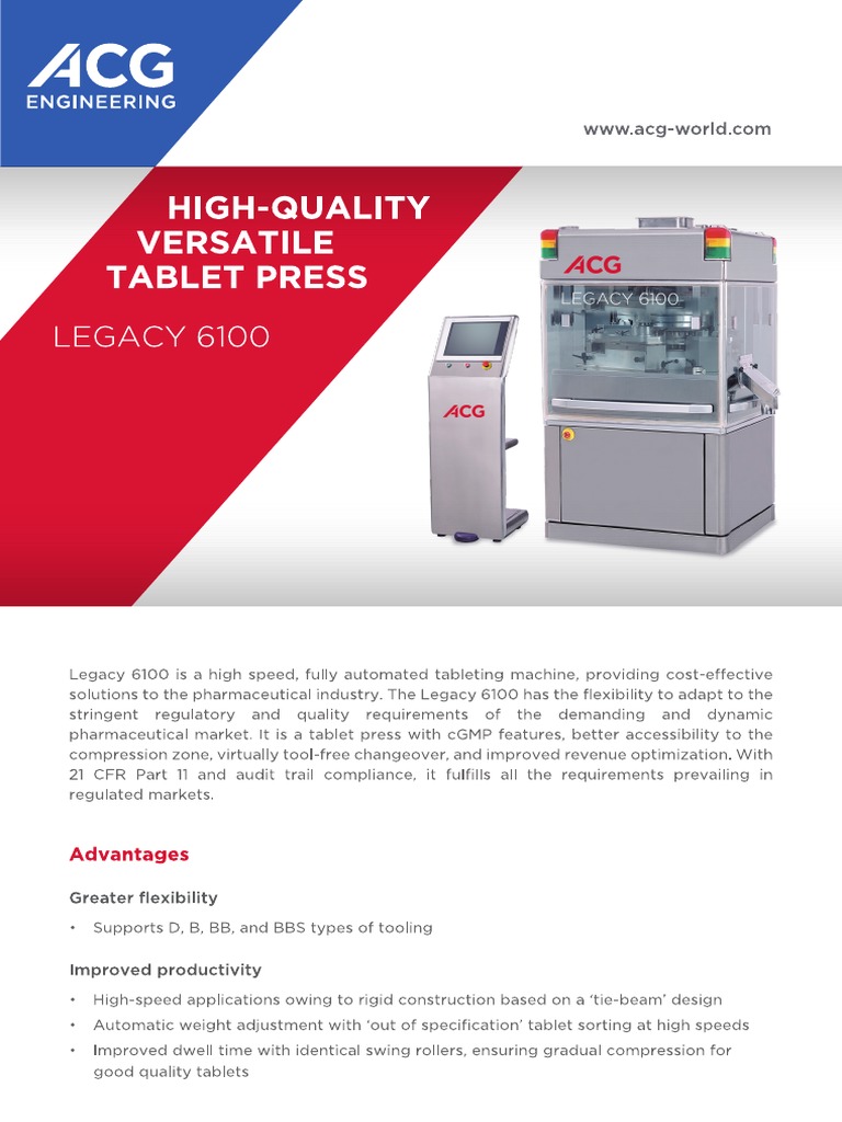 Legacy 6100-Brochure PDF | PDF