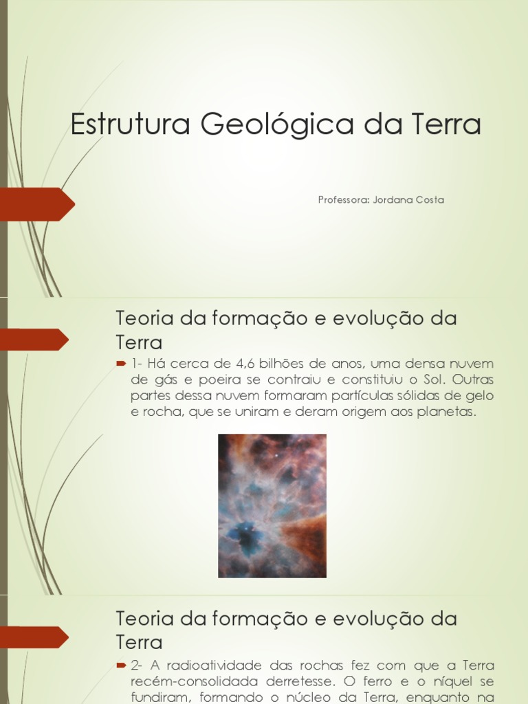 Estrutura Geologica Da Terra | PDF | Terra | Placas tectônicas