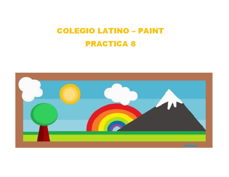 Paint Practica 8 | PDF
