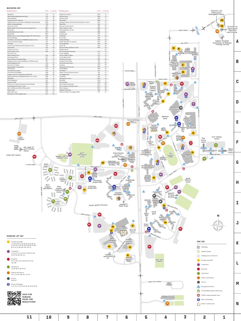 Ferris Campus Map | PDF | Game Theory | Chess Openings