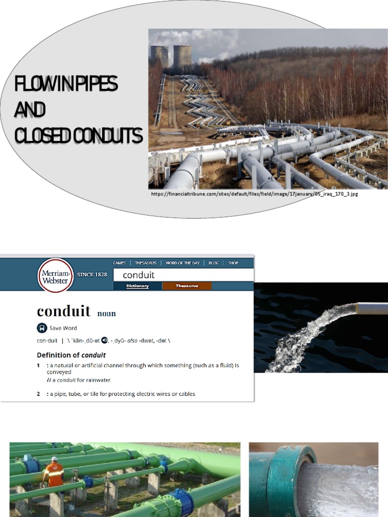CALCULATE FLOW IN PIPES AND CONDUITS | PDF | Reynolds Number | Fluid Dynamics