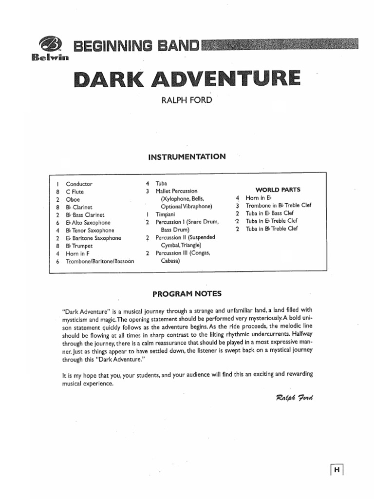 Dark Adventure - Ralph Ford - Gd.1 | PDF