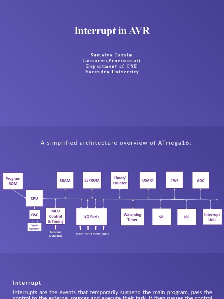 Interrupt | PDF | Microcontroller | Manufactured Goods