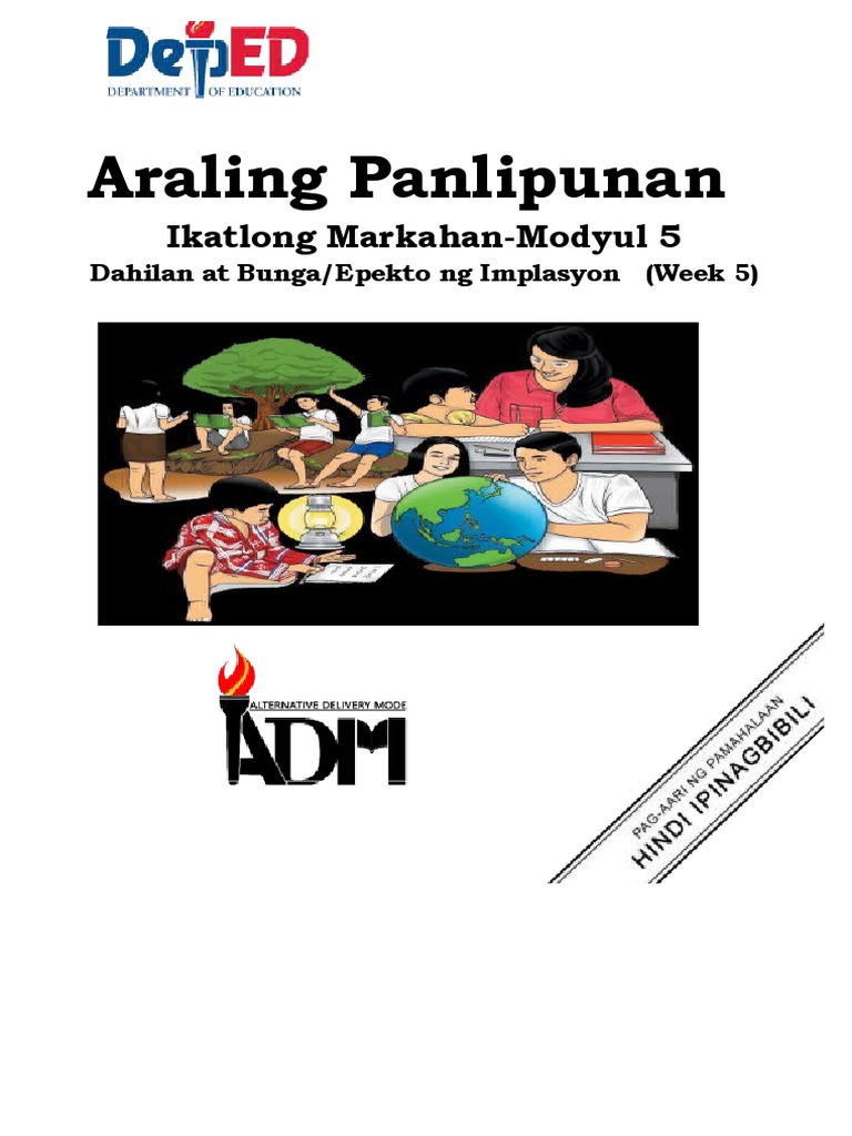 Ap 9 Week 5 Module 5 Q3 Dahilanepekto NG Implasyon2 | PDF