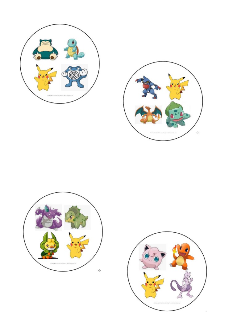 Dobble Pokemon | PDF