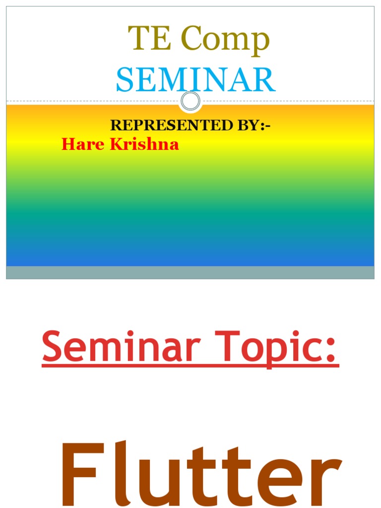 Flutter | Download Free PDF | Android (Operating System) | Cross Platform Software