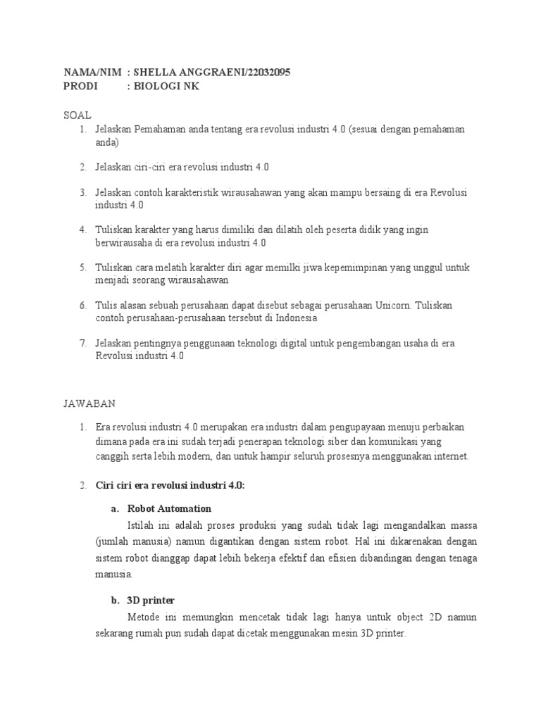 PengantarKWU-202221280901-Tugas7-22032095-Shella Anggraeni | PDF