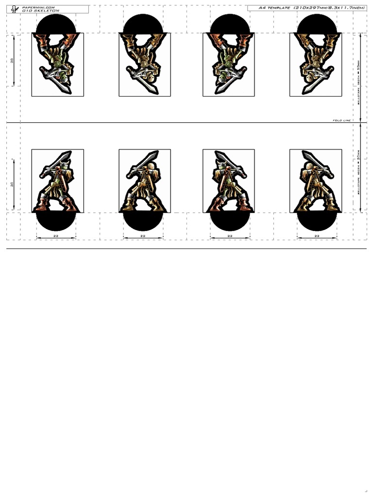 010 Skeleton A4 PDF | PDF