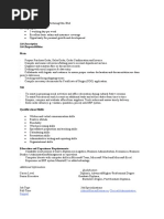 Michael Resume 2025 | PDF | Databases | Data