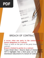 Law of Contract Notes | PDF | Law