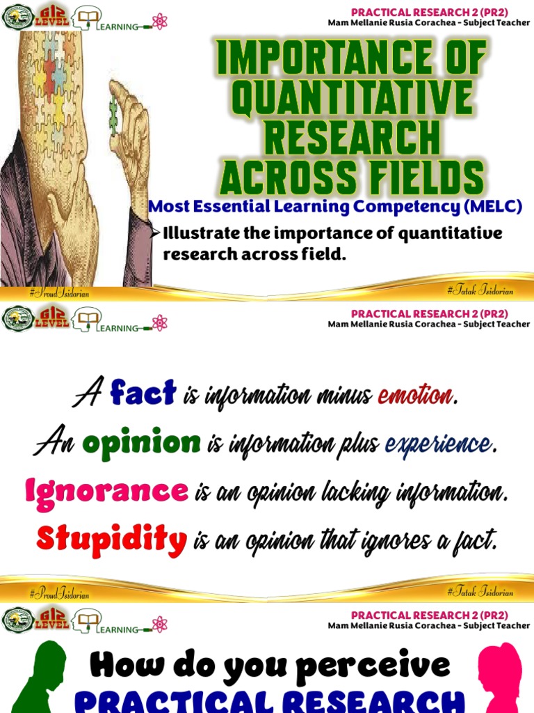 Importance of Quantitative Research | PDF | Science | Causality