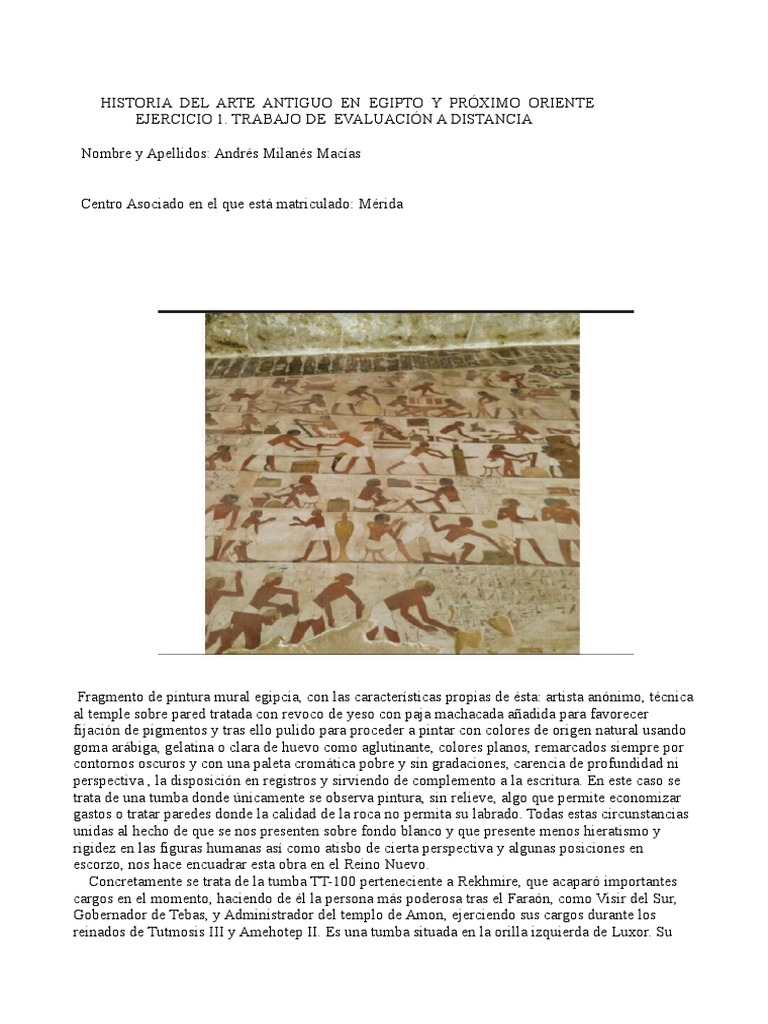 Pec Arte Antiguo | PDF | Escultura | Antiguo Egipto
