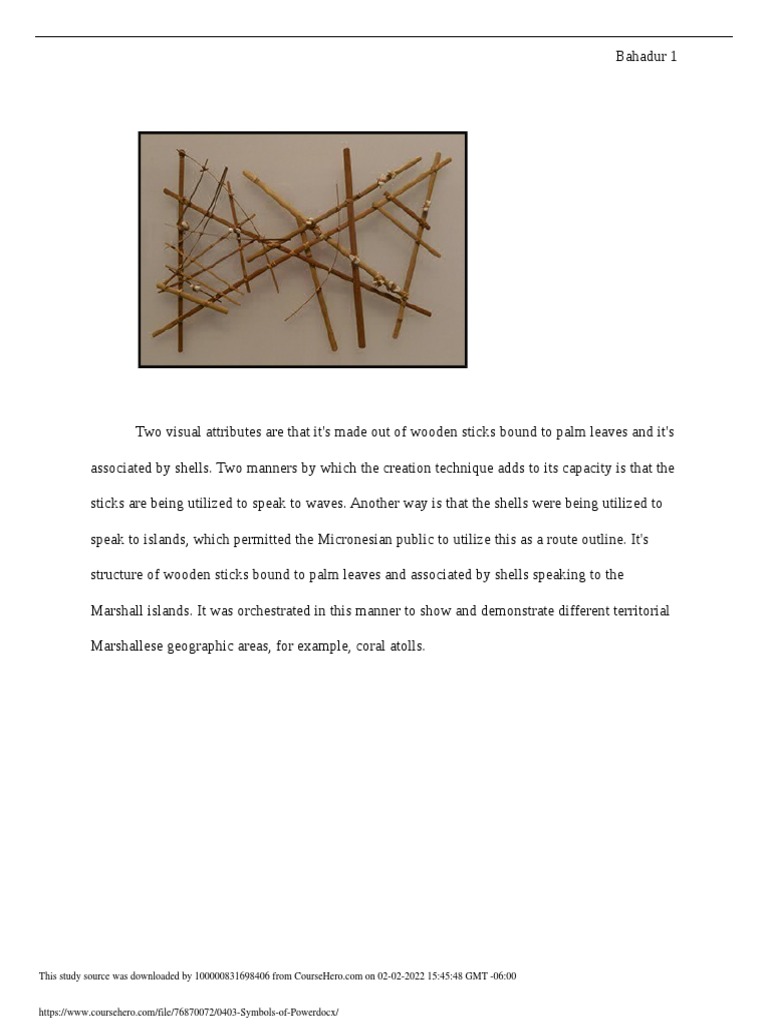Micronesian Navigation Symbols Explained | PDF