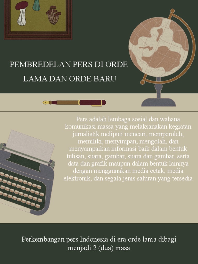 Sejarah Pembredelan Pers di Indonesia | PDF
