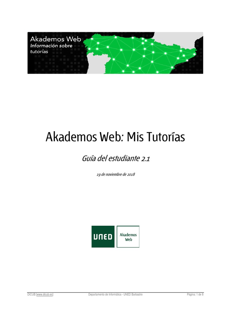 Akademos Web Guia Del Estudiante | PDF | Red mundial | Internet y web