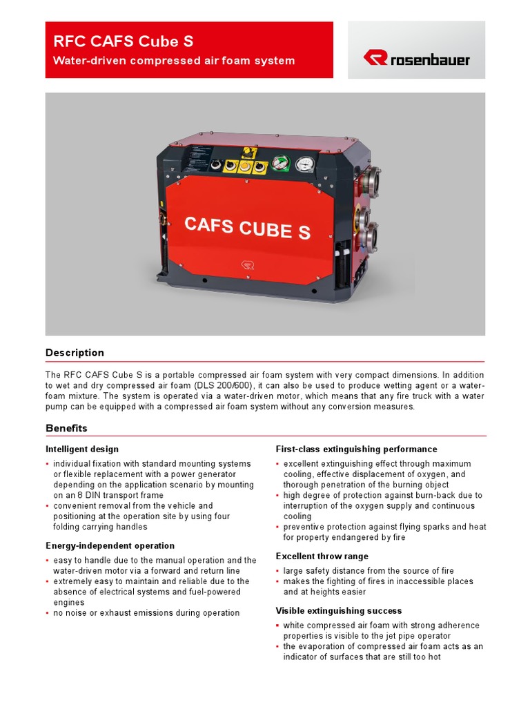 Pc361 Rfc-Cafs-Cube S DB en 2022-01 | PDF | Fires | Engines