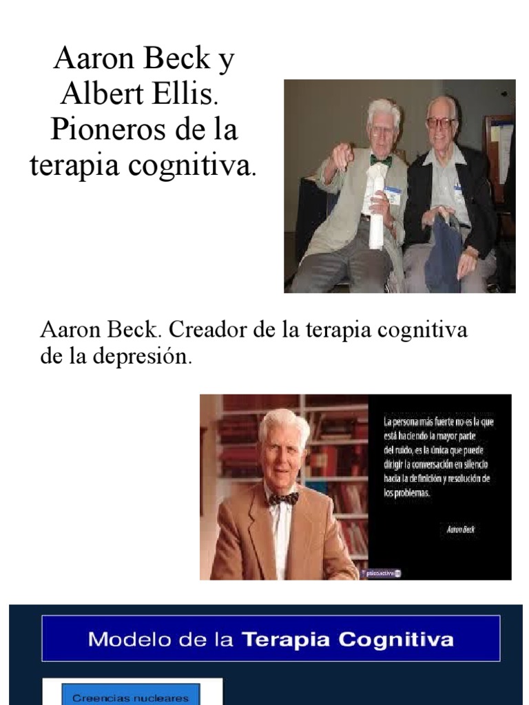 Aaron Beck y Albert Ellis | PDF