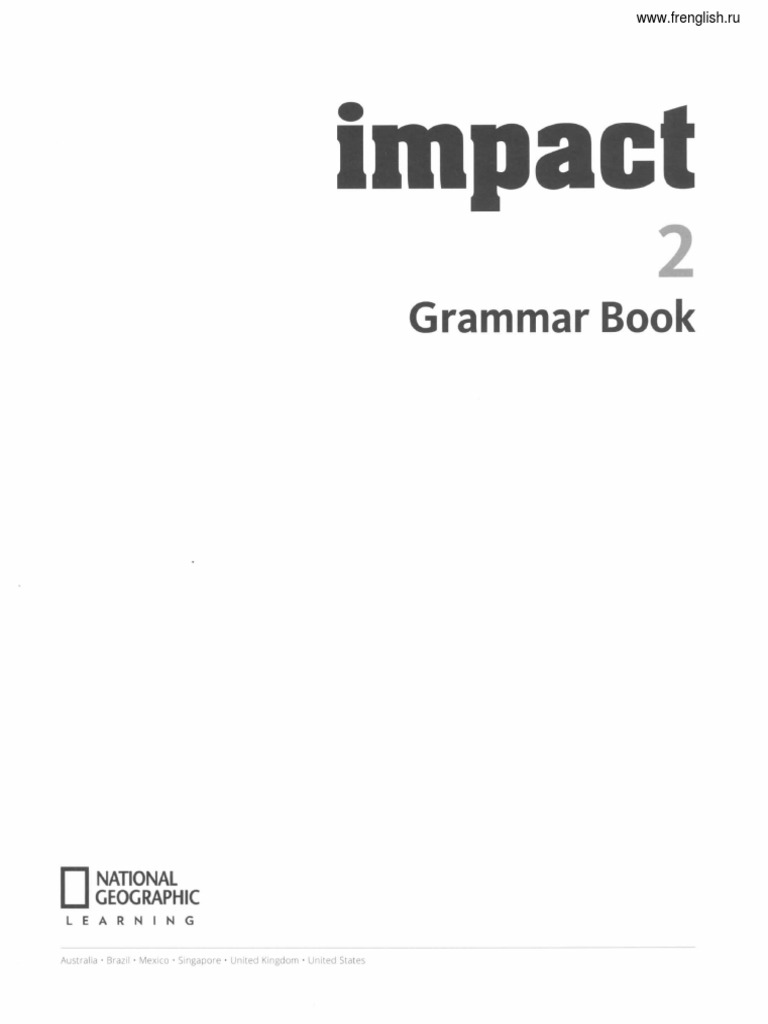Impact 2 Grammar Book | PDF